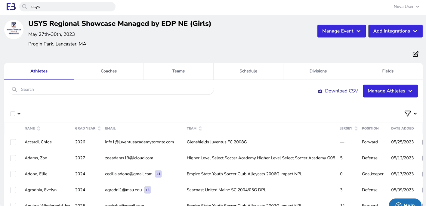 How to Generate A Coaches Book for Your Event – EventBeacon Support